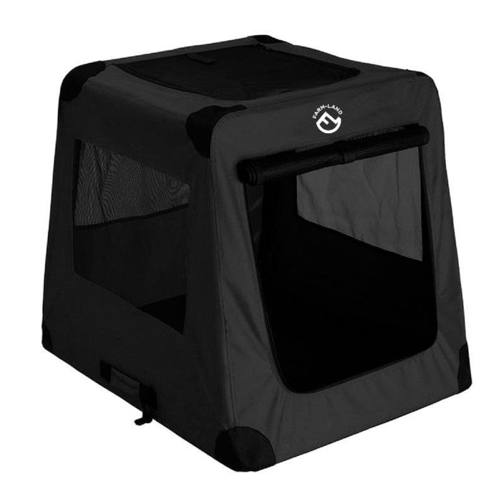 Farm-Land Auto Transportbox Hundebox schwarz - Marios Dogshop - nur das ...