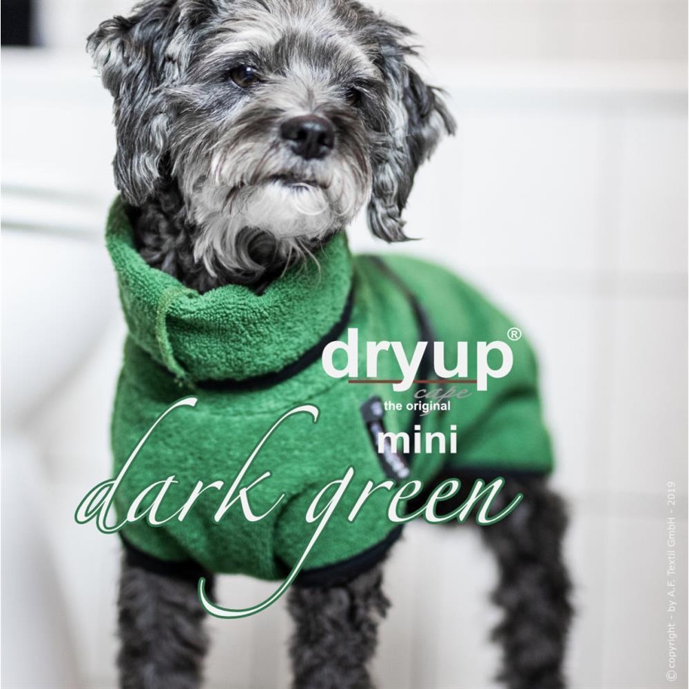 Dryup Cape Mini darkgreen - Marios Dogshop - nur das Beste für Ihren ...